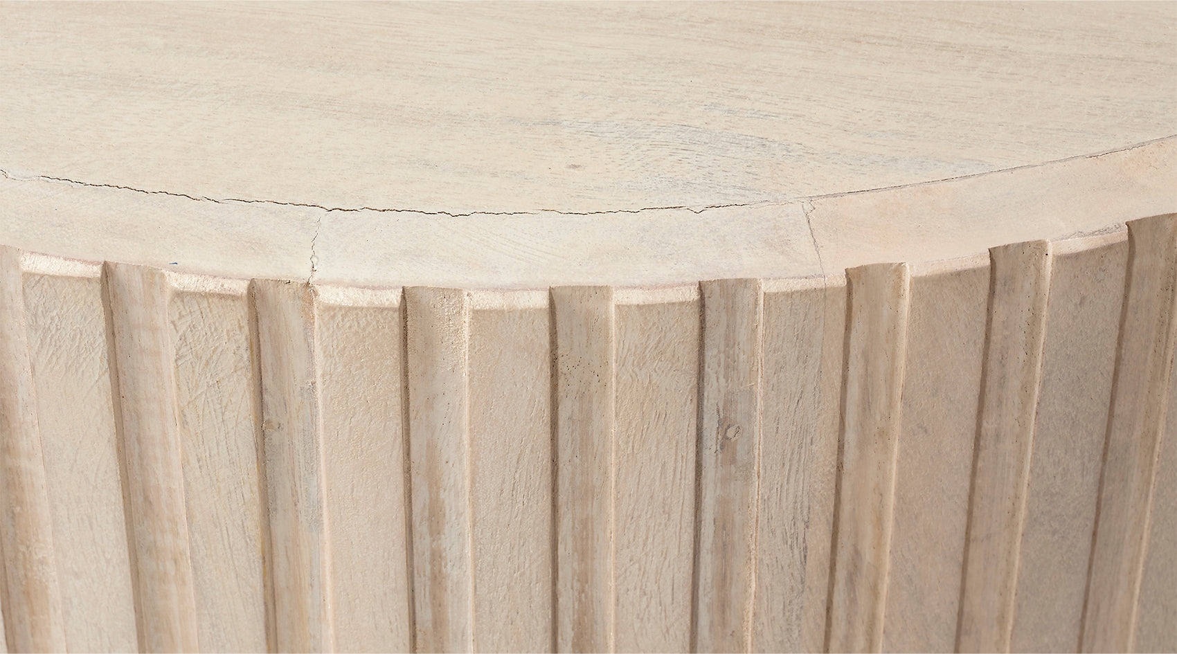 Notch Round Side Table