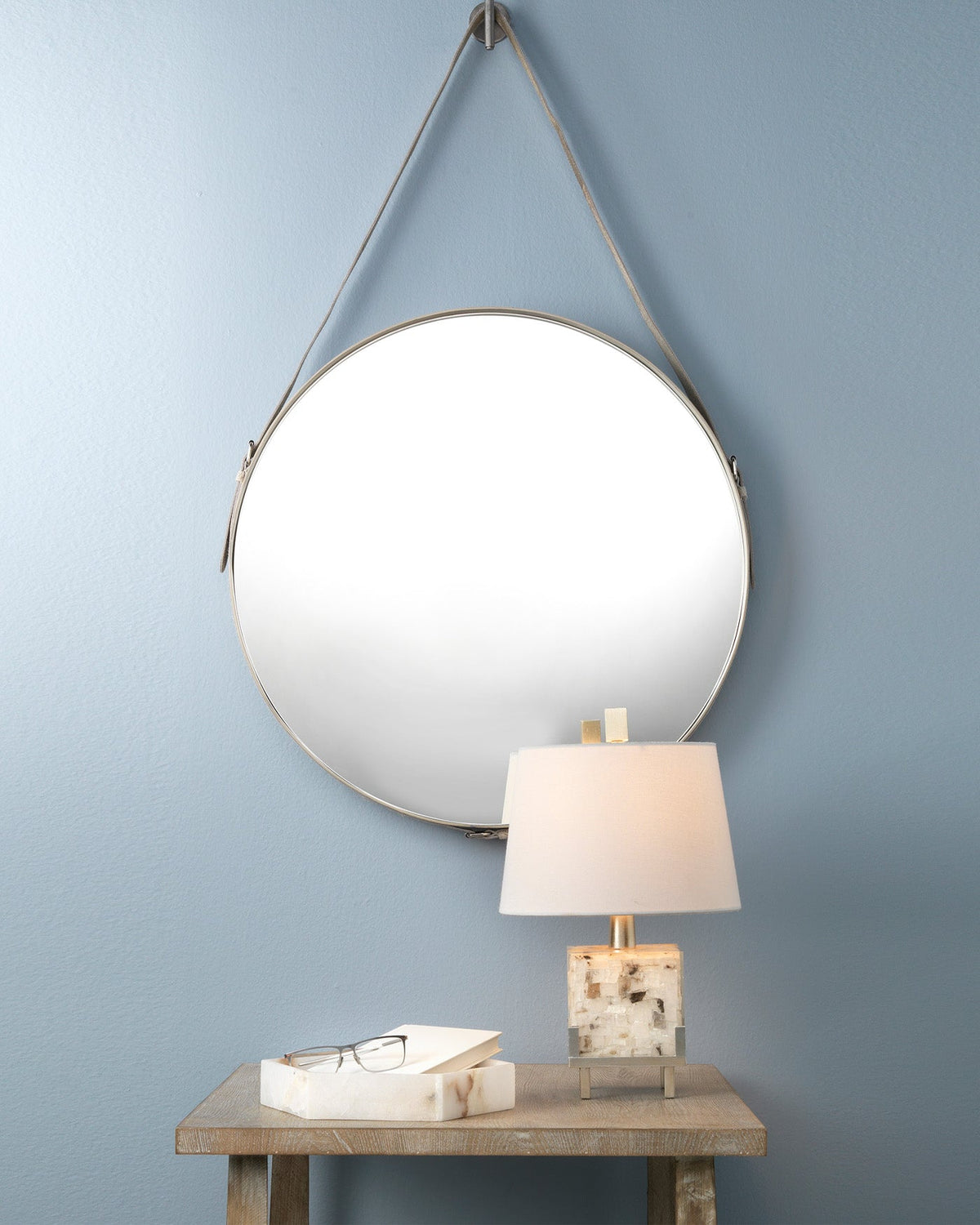 Round Mirror White - Large – Jamie Young Co
